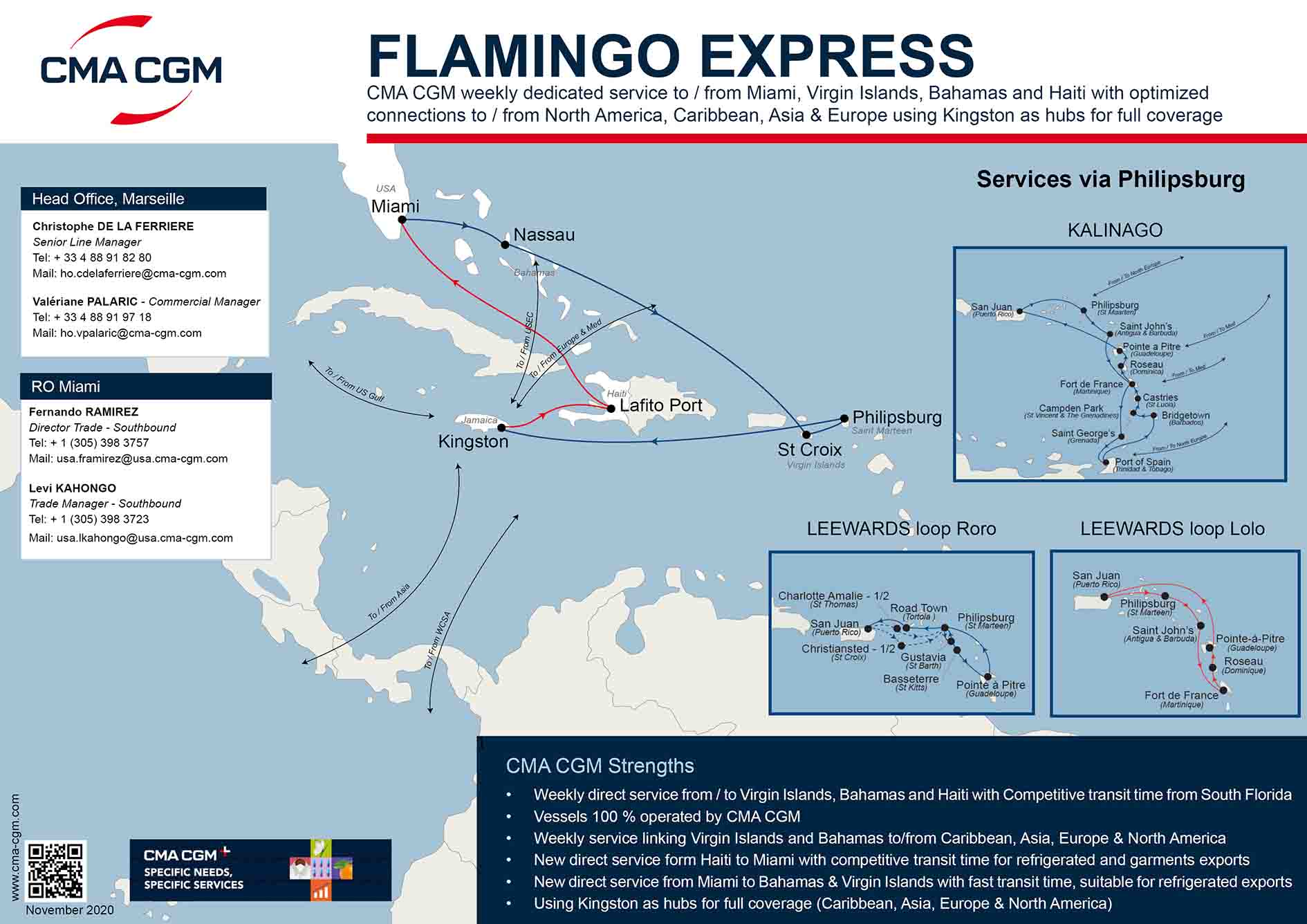 CMA CGM | CMA CGM to launch the FLAMINGO EXPRESS service